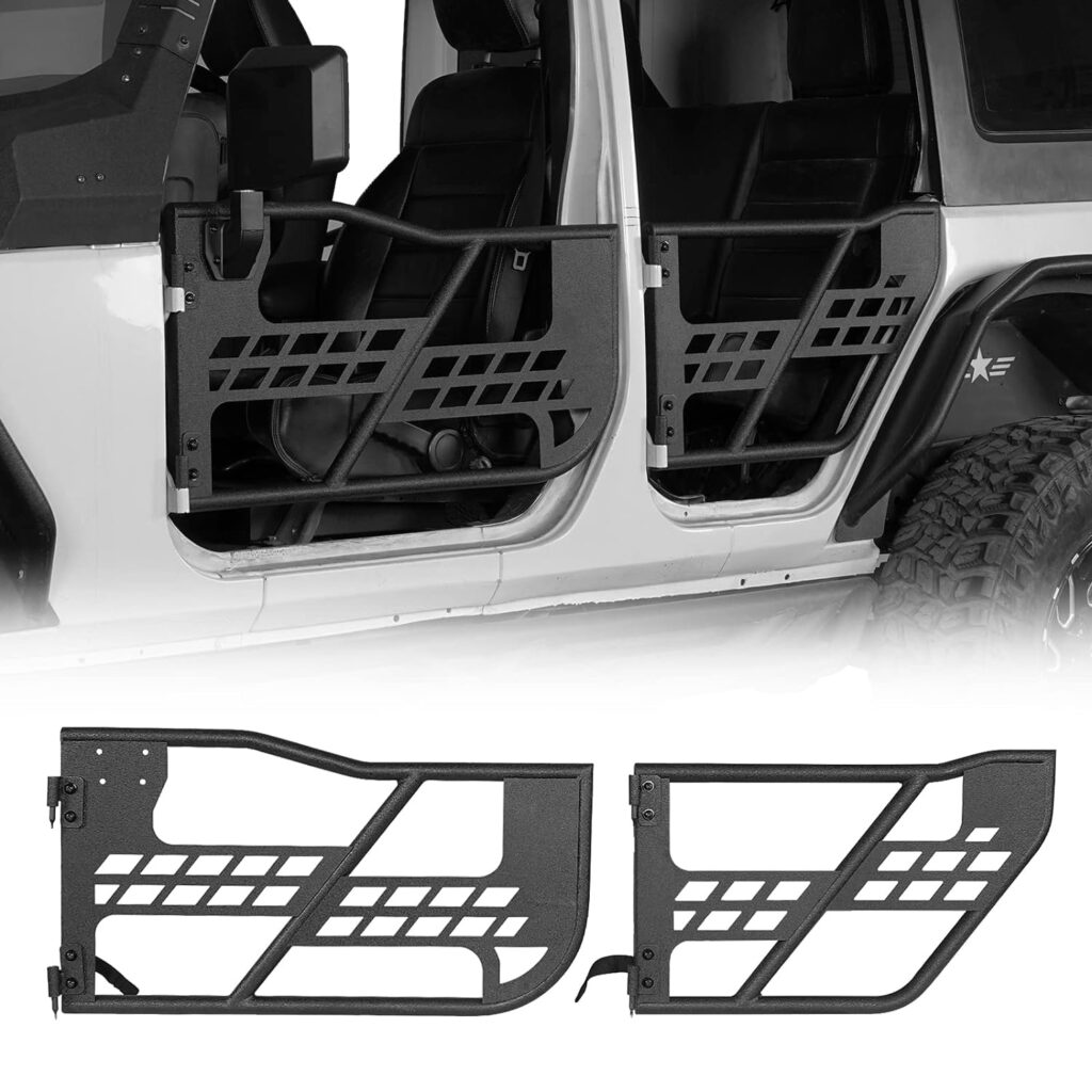 Hooke Road Jeep Wrangler JK Tubular Half Doors Offroad Trail Doors Review